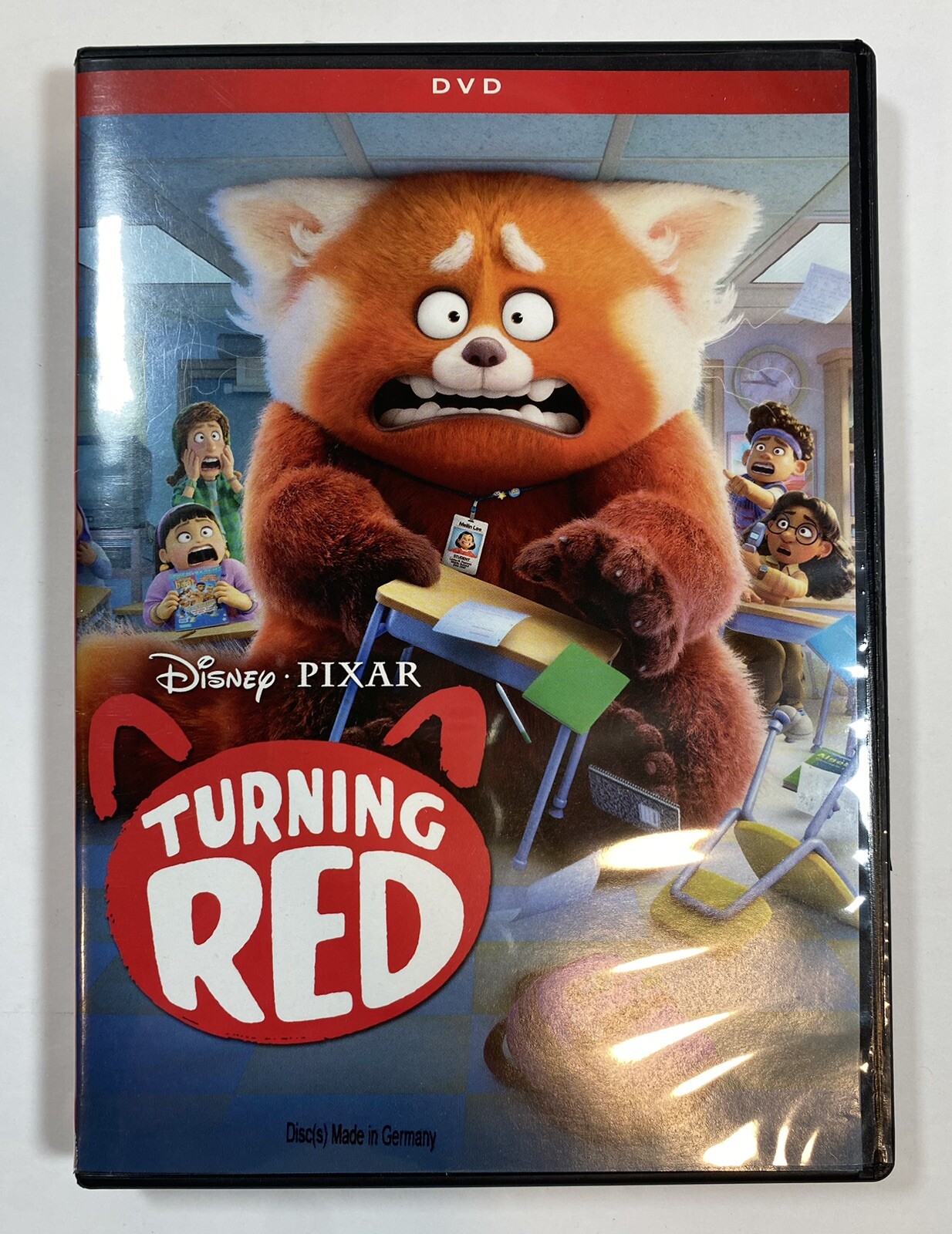 TURNING RED ***DVD DISC IS NEW****UNSEALED****READ DESCRIPTION ...