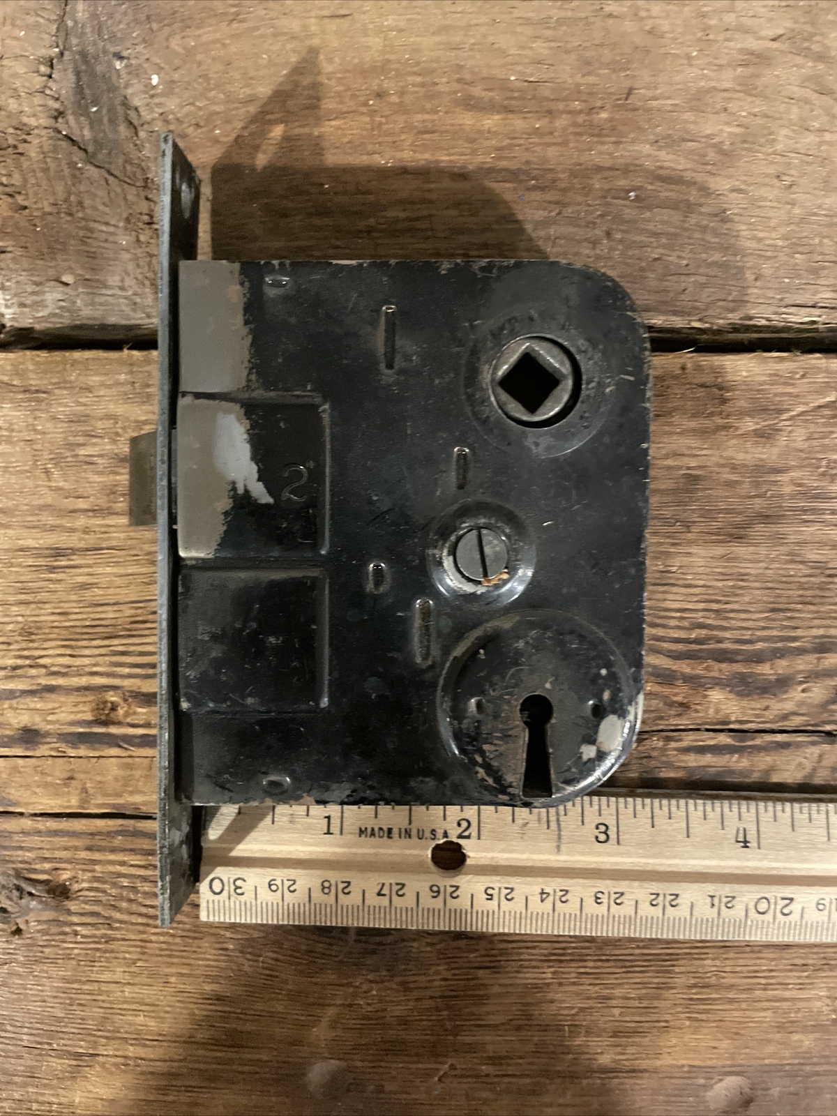 Antique/Vintage Mortise Lock, Door Hardware, Victorian, Pocket Lock | eBay