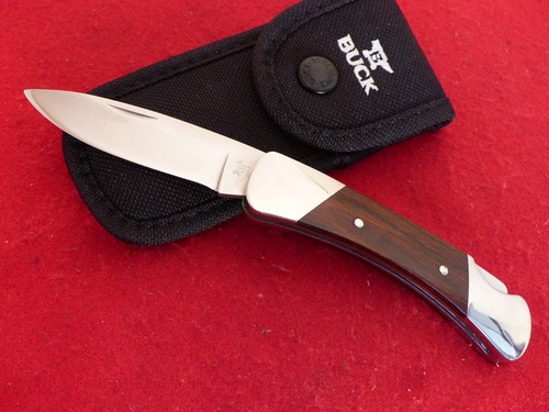 Buck USA Custom 500 Duke 1976-82 mint lockback knife and sheath | eBay