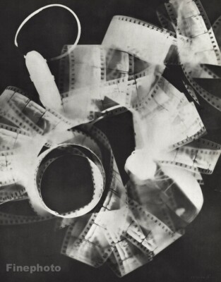 1923/34 Original MAN RAY Surreal RAYOGRAPH Film Rolls Abstract Photo ...