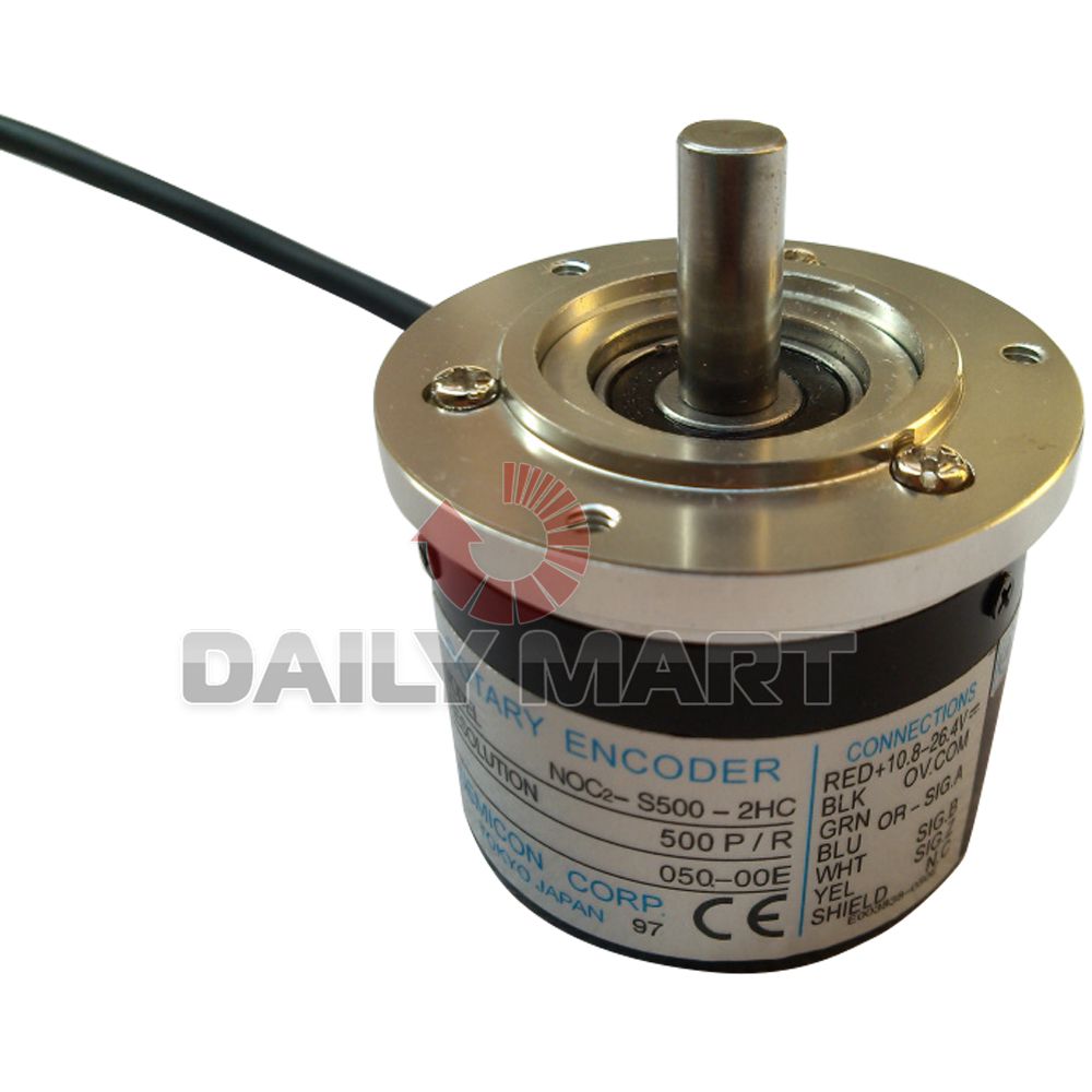 New NEMICON NOC-S500-2MHC Rotary Encoder Mechanism For The Shaft Load ...
