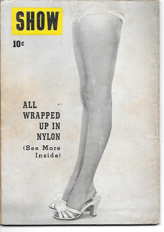 Show Magazine December 1954 Bettie Page Cover, Marilyn Monroe, Rita ...