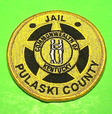 PULASKI COUNTY KENTUCKY KY JAIL / CORRECTIONS 3" POLICE PATCH FREE ...