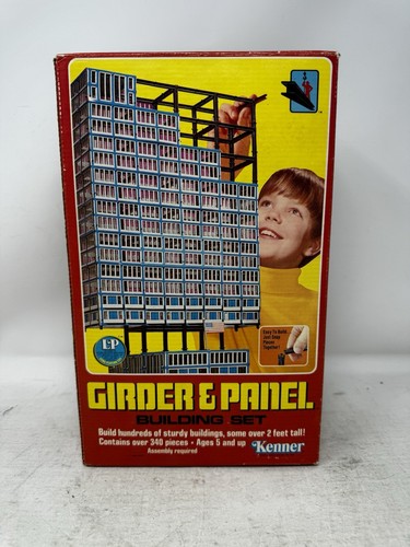 Kenner GIRDER & PANEL BUILDING SET 1970’s Toy. Original Box | eBay