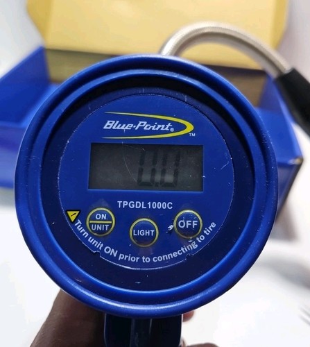 Blue Point Digital Tire Pressure Inflator Gauge TPGDL1000C for sale ...