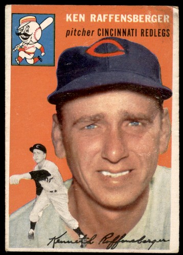 1954 Topps Ken Raffensberger Cincinnati Reds #46 VG-VG/EX | eBay