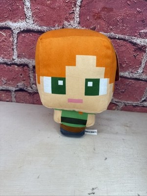 New Minecraft Plush 9" Alex Stuffed Animal Toy Factory | eBay