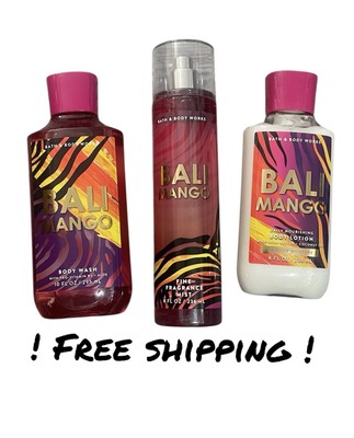 “Bali mango” 3 pcs set from bath and body works | eBay