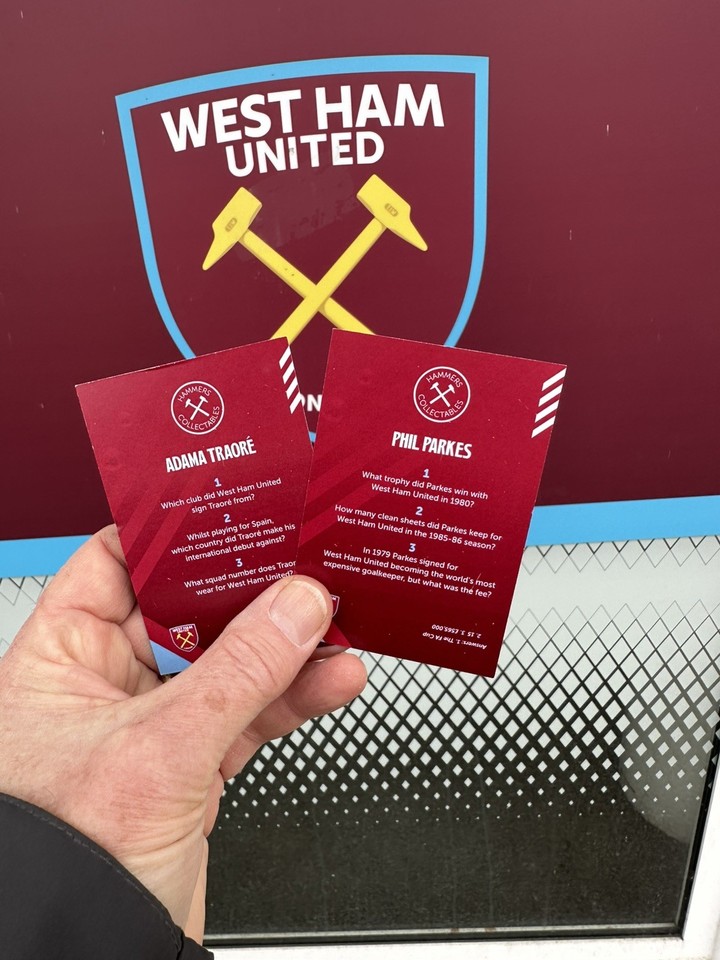 West Ham's ADAMA TRAORE & Legend PHIL PARKES on 2026 HAMMERS ...