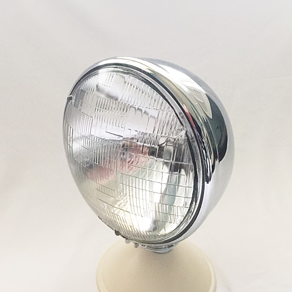 Hot Rod King Bee Headlamps Headlights with Classic Sealed Beam Lenses ...