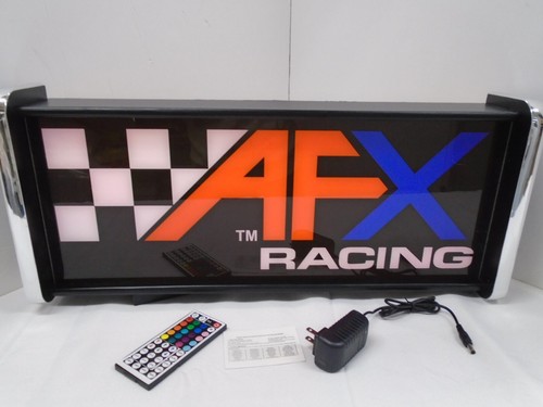 AFX Racing LED Display lighted sign lightbox Wall hanging Light | eBay