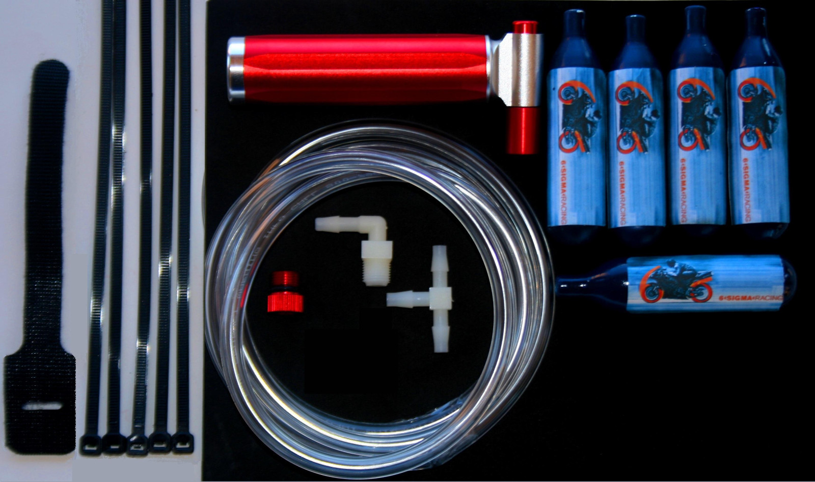 Lifan Bike 49-250cc Nitro Mini Nitrous Oxide Boost Bottle Kit w/5 NOS ...