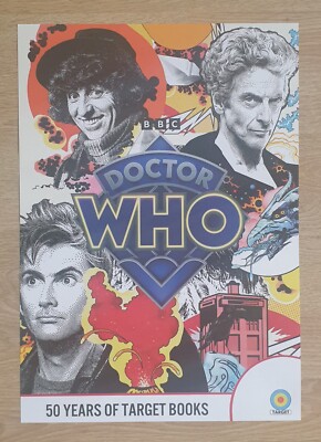 Doctor Who Target Books 50th Anniversary Poster | eBay UK