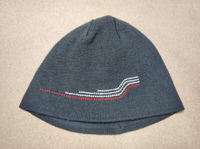 AUDI S-LINE Original Black Beanie Hat One Size Plain Logo | eBay