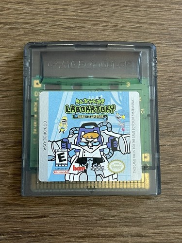 Dexter's Laboratory: Robot Rampage (Nintendo Game Boy Color 2000 ...
