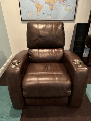 Brown Leather Palliser Recliner Chairs | eBay