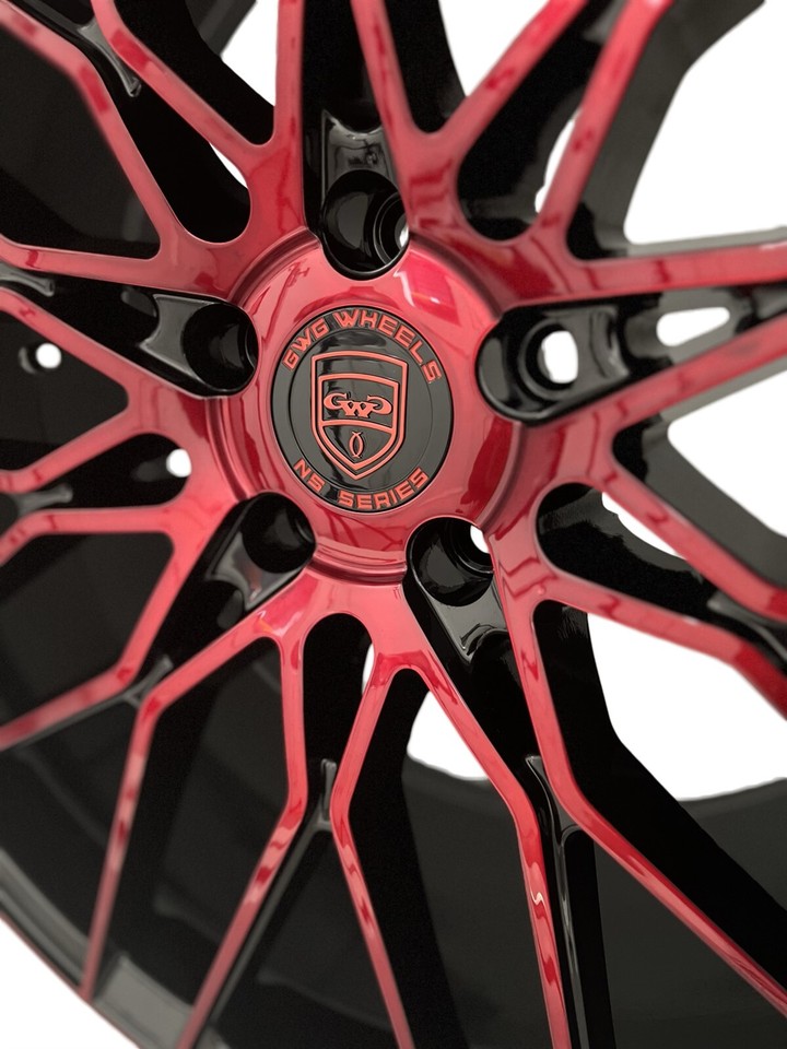 NS1 19 inch Black Red Rims fits CHRYSLER 200 FWD 2015 - 2018 | eBay