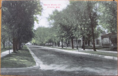 Sparta, WI 1910 Postcard: North Water Street - Wisconsin Wis | eBay