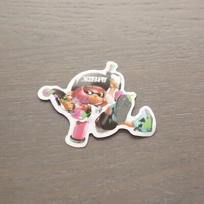 Nintendo Splatoon 2 3 Squid Girl | Decal Sticker ONLY | Official New | eBay