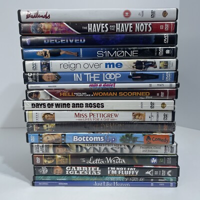 Movie Collection Lot of 17 DVDs chick flicks Horror Comedy movie lot ...