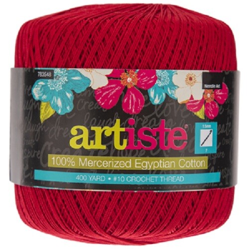 Artiste Cotton Crochet Thread #10 Various Colors! New! Price Per Skein ...