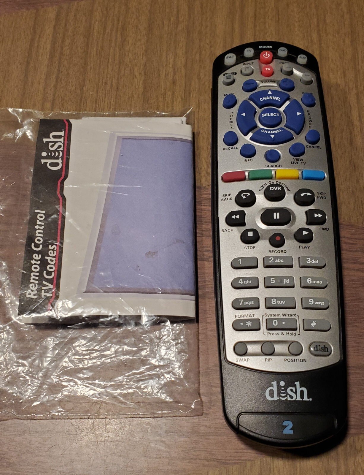 Untested Dish Network 21.1 IR/UHF Pro TV2 Remote Control 186371 | eBay