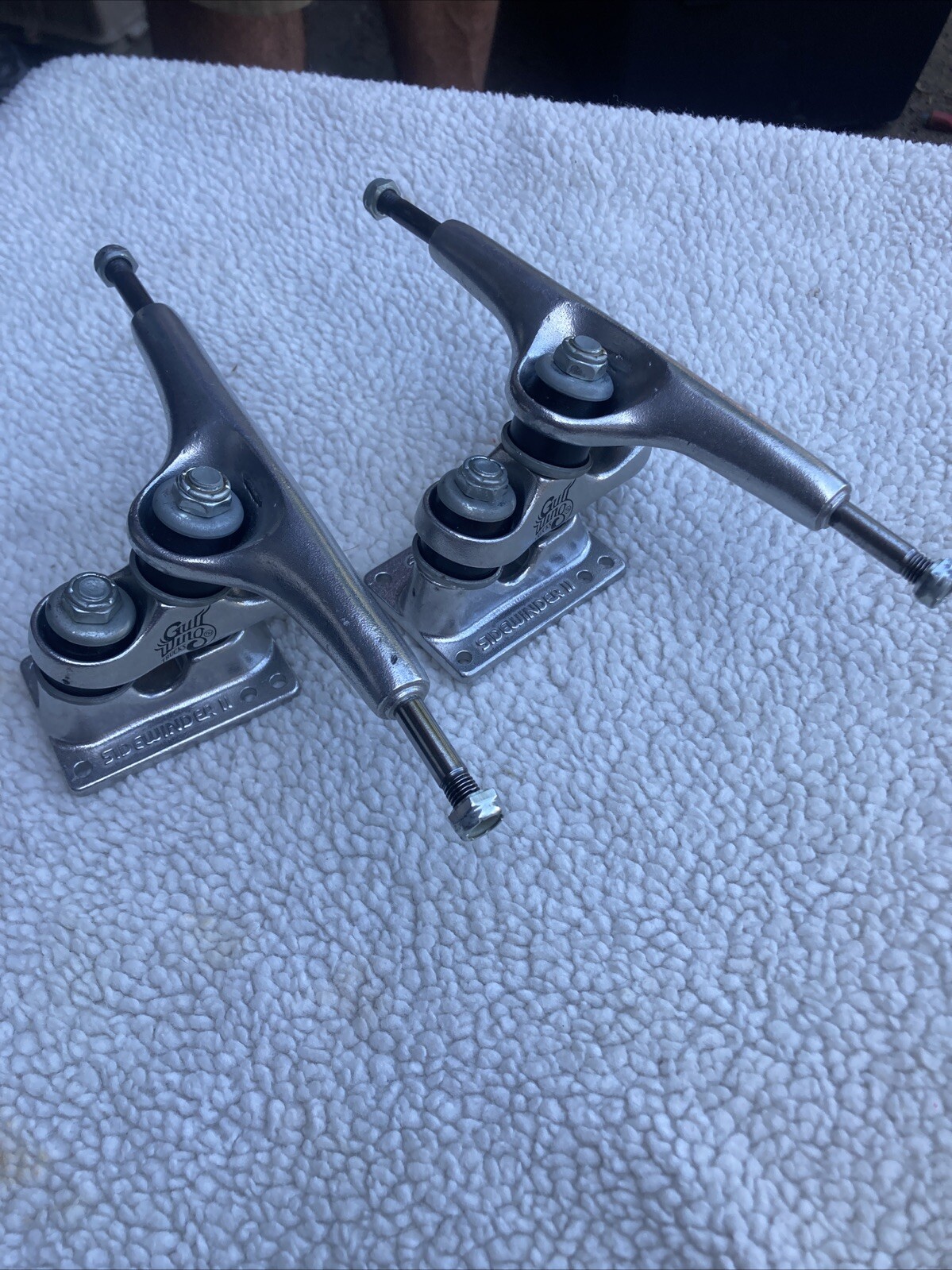 GULLWING LONGBOARD TRUCKS SIDEWINDER II Double Stack Skateboard | eBay