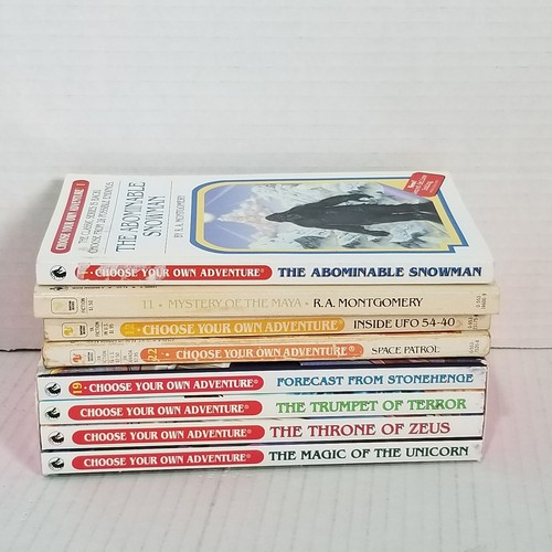 Choose Your Own Adventure CYOA Lot of 8 - 3 Bantam & 5 Chooseco ...