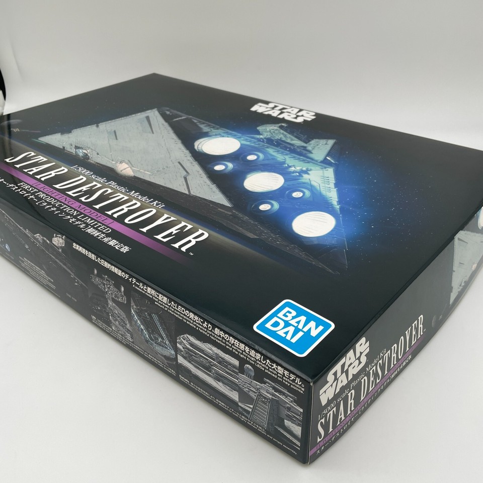 Plastic Model 1/5000 Star Destroyer Writing Model First Press Limited ...