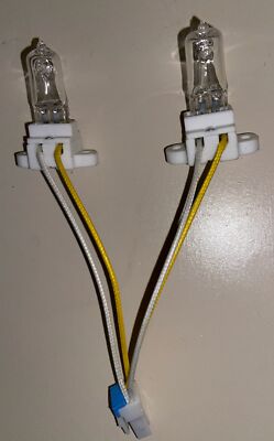 GE Microwave Socket & Halogen Lamp WB08X10066 WB36X10213 | eBay