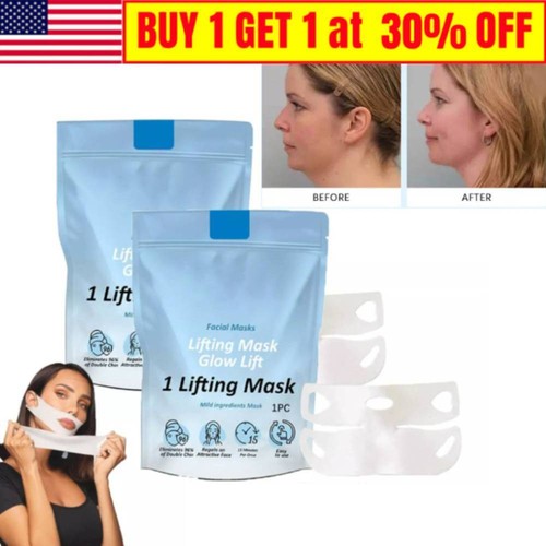 1-5pcs Chinology Chin Mask,Chinology Lifting Mask Double Chin Glow lift ...
