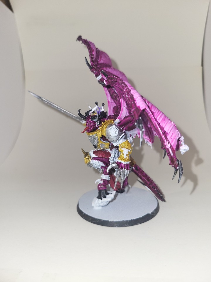 Warhammer Daemon Prince Chaos Sigmar AoS Slaanesh 40k | eBay