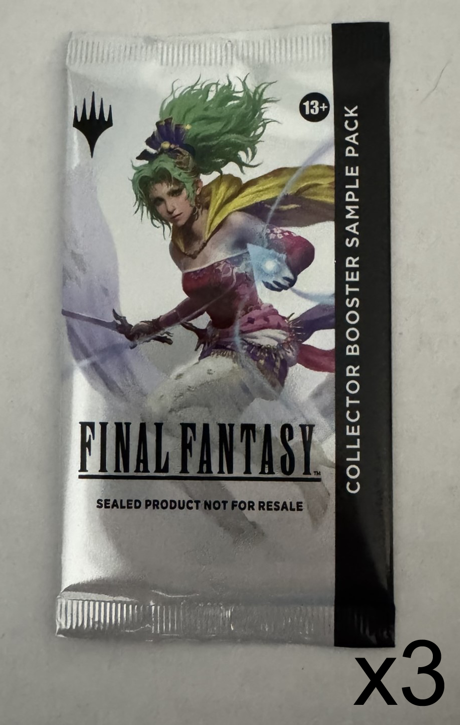 MtG Final Fantasy Collector Booster SAMPLE PACK x3 Magic the Gathering ...