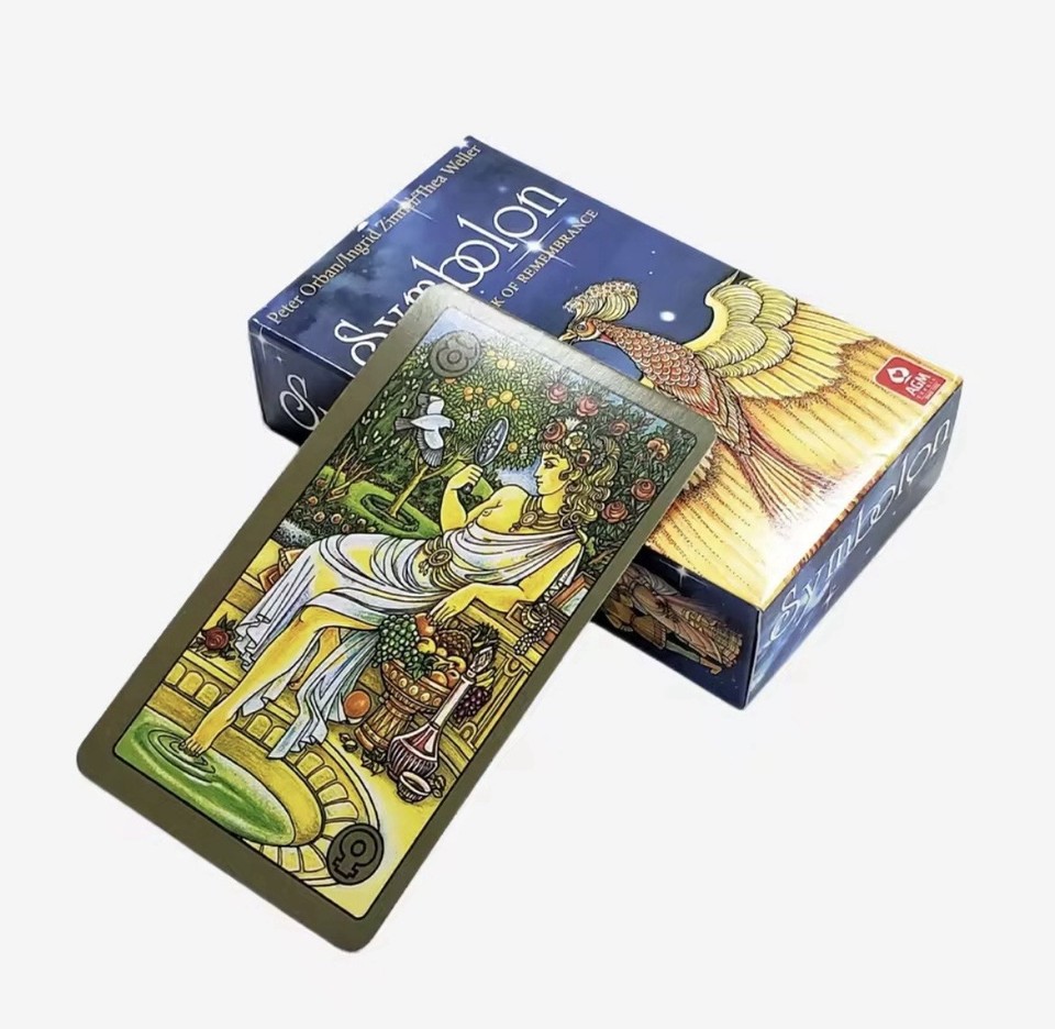 Symbolon Deck of Remembrance Oracle Astrology Tarot Cards AGM Urania ...