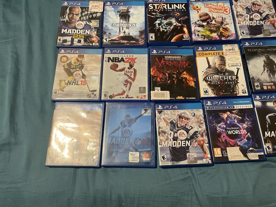 Ps4 Games Lot Bundle (24) | eBay