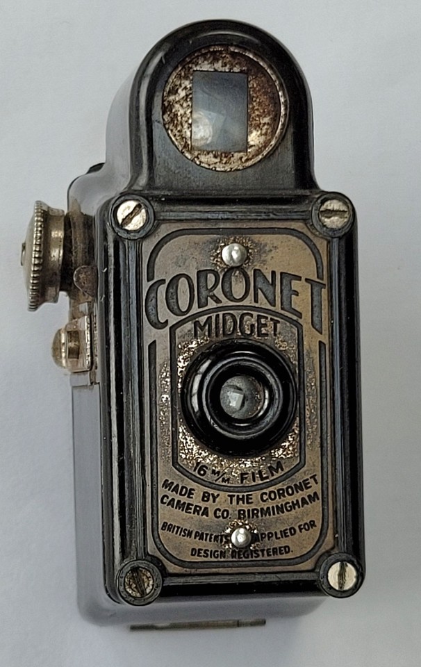 BLACK 'CORONET MIDGET' - COLLECTABLE MINIATURE FILM CAMERA | eBay.de