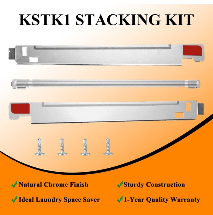 KSTK1 27-inch Laundry Stacking Kit Replacement for LG Washer & Dryer ...
