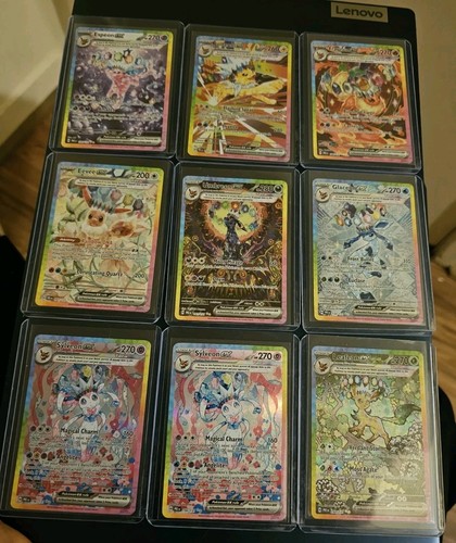 Pokemon Cards Lot of 20 SV (Base-Black Bolt) Gold Star Rare in every ...