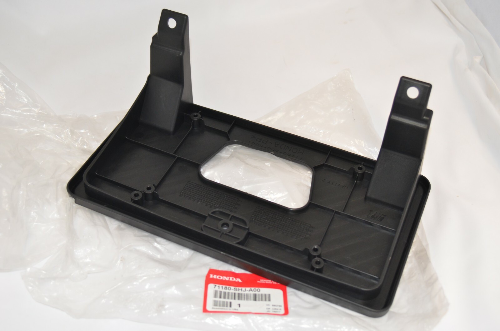 D1995 Honda 71180SHJA00 Genuine OEM License Plate Mount for sale online ...