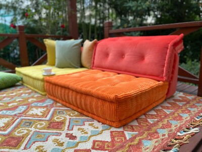 Custom size Outdoor Mah Jong sofa Buildable Sectional Modular ...