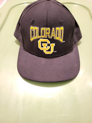 Colorado Buffaloes Hat Vintage Game Headwear CU Buffs Rare 90's | eBay