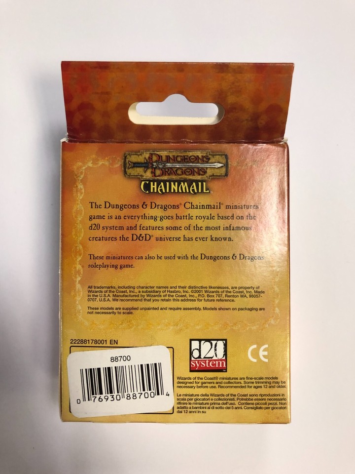 D&D DUNGEONS & DRAGONS CHAINMAIL Miniatures HUMAN PALADIN Thalos | eBay