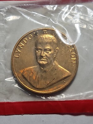 1965 LBJ LYNDON JOHNSON COIN Medal INAUGURATION (M.T.#0020) | eBay