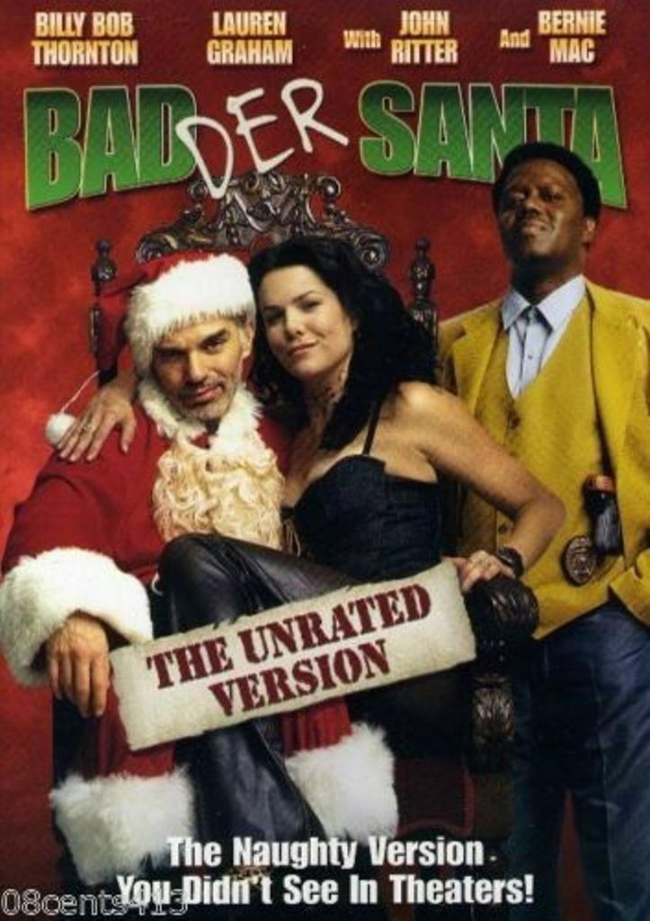 Bad Santa (DVD, 2004, Badder Santa: The Unrated Version, Widescreen ...