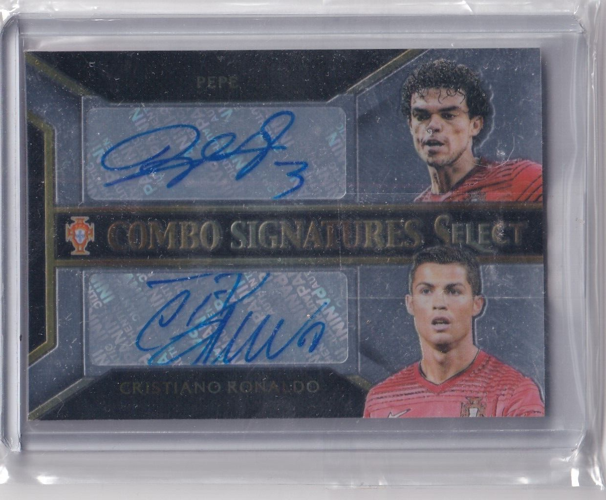 Panini Select Fußball 2015 No. CS-PC Cristiano Ronaldo Pepe Dual ...