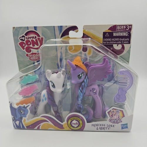 Hasbro My Little Pony Crystal Empire Princess Luna & Rarity New | eBay