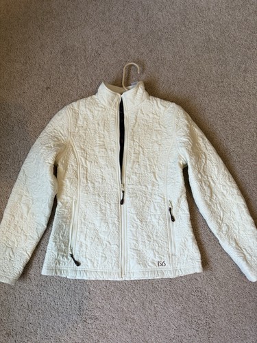 Women’s Isis Winter Jacket Size Small, Off white With Embroidery ...