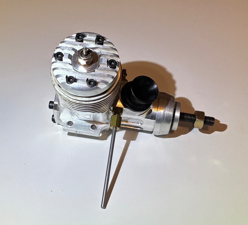 Ro-Jett 40 FIRE (Rear EX) Jett Control Line Engine for CL Model ...