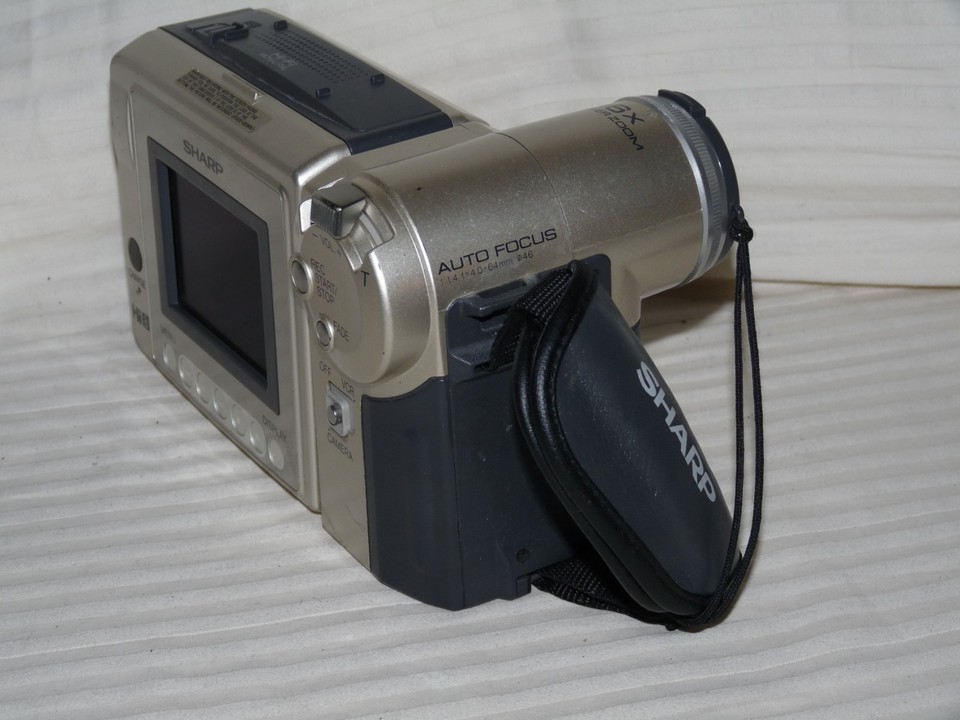 Sharp VL-AH30 VL-AH30U HI8 HI 8 8mm Video8 Camcorder VCR Player Video ...