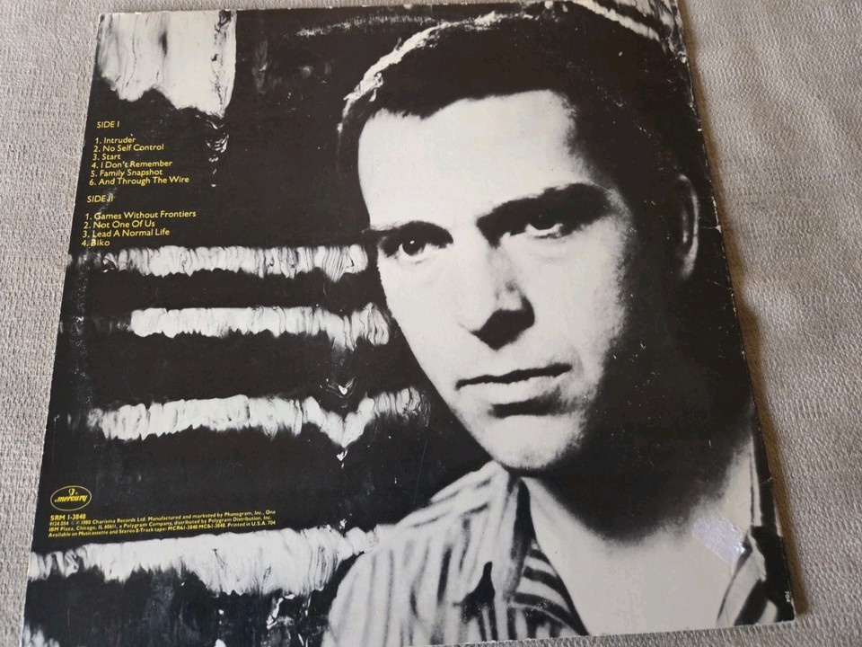 PETER GABRIEL - PETER GABRIEL 3 MELT - MERCURY RECORDS LP | eBay